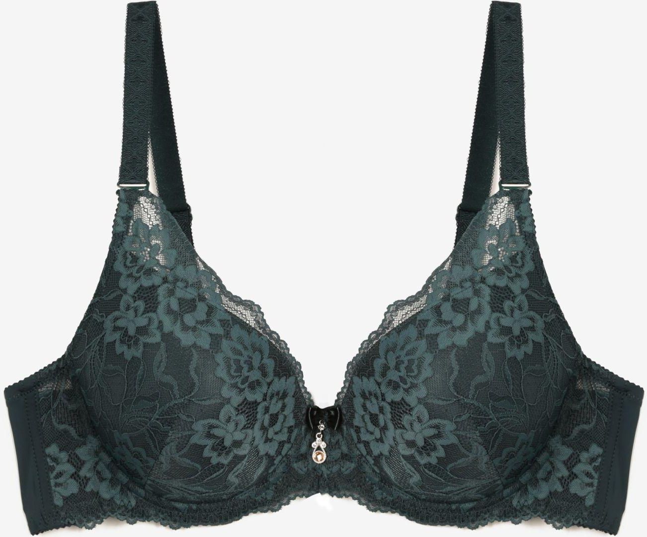 Renee Ciemnozielony Biustonosz damski 90E Full Cup - Ceny i opinie ...