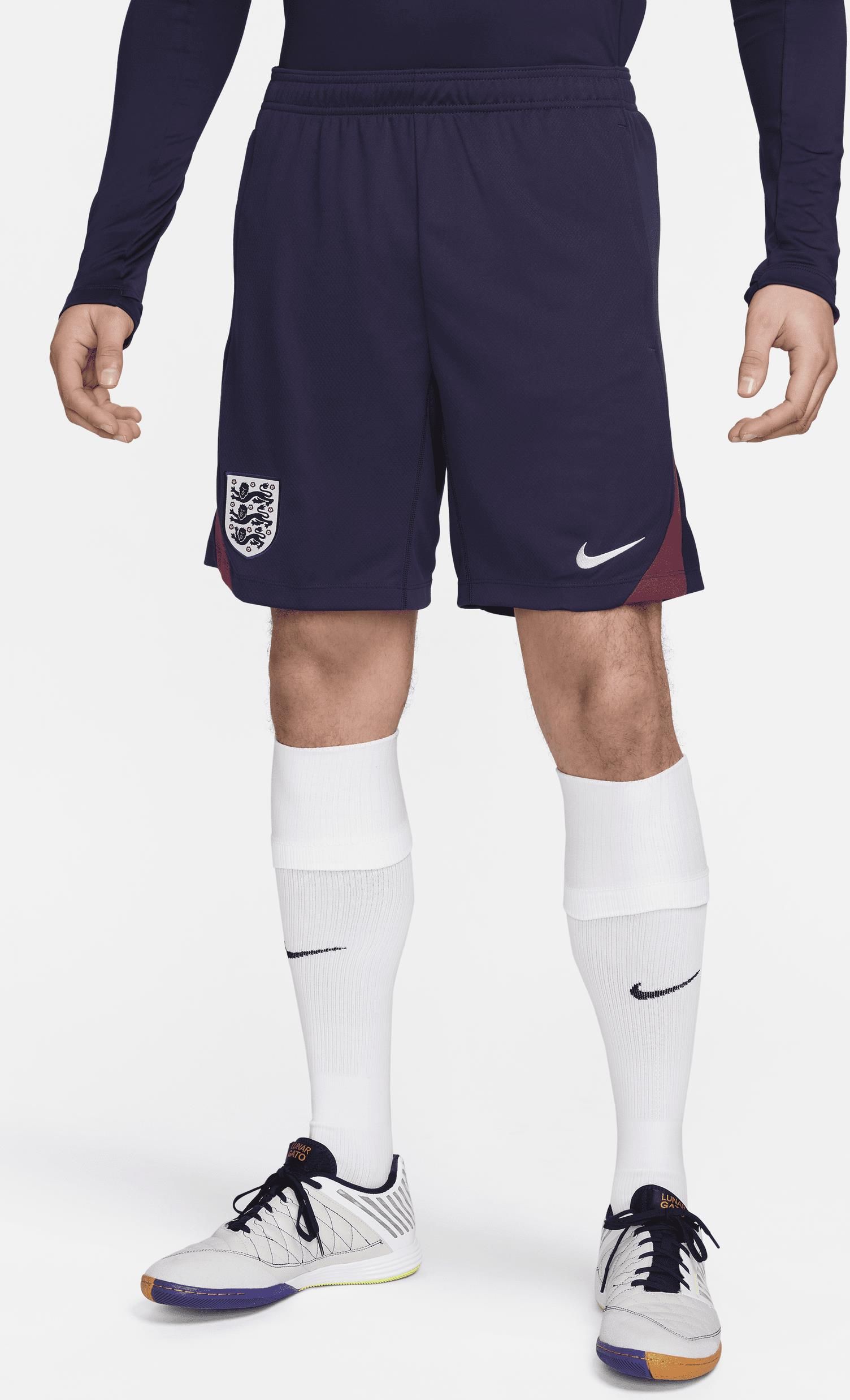Męskie spodenki piłkarskie z dzianiny Nike Dri-FIT Anglia Strike ...
