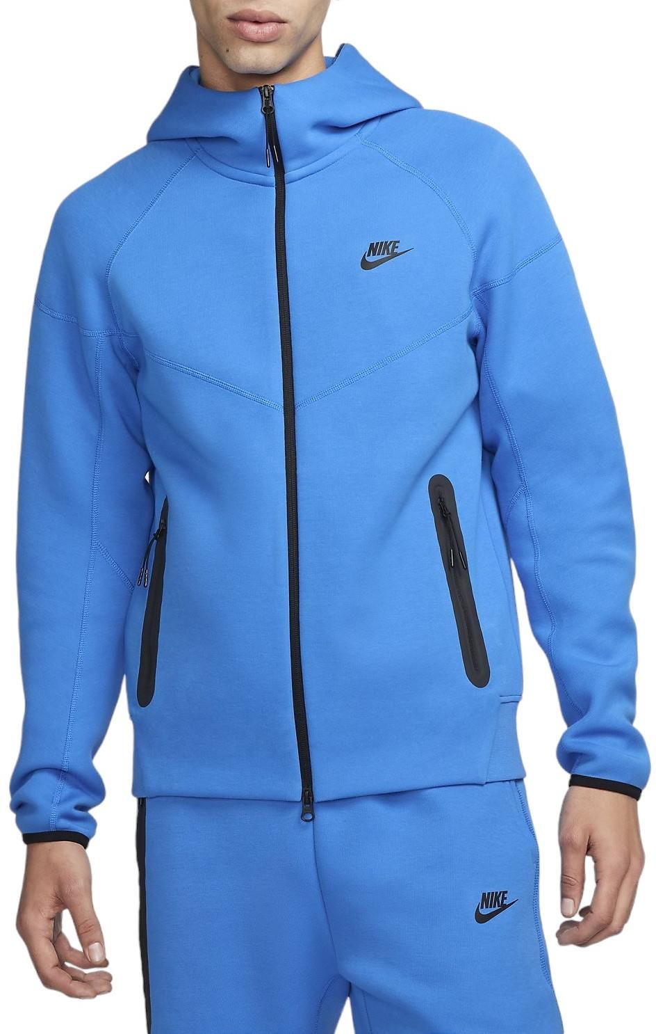 Bluza z kapturem Nike M NK TCH FLC FZ WR HOODIE fb7921-435 Rozmiar XL ...