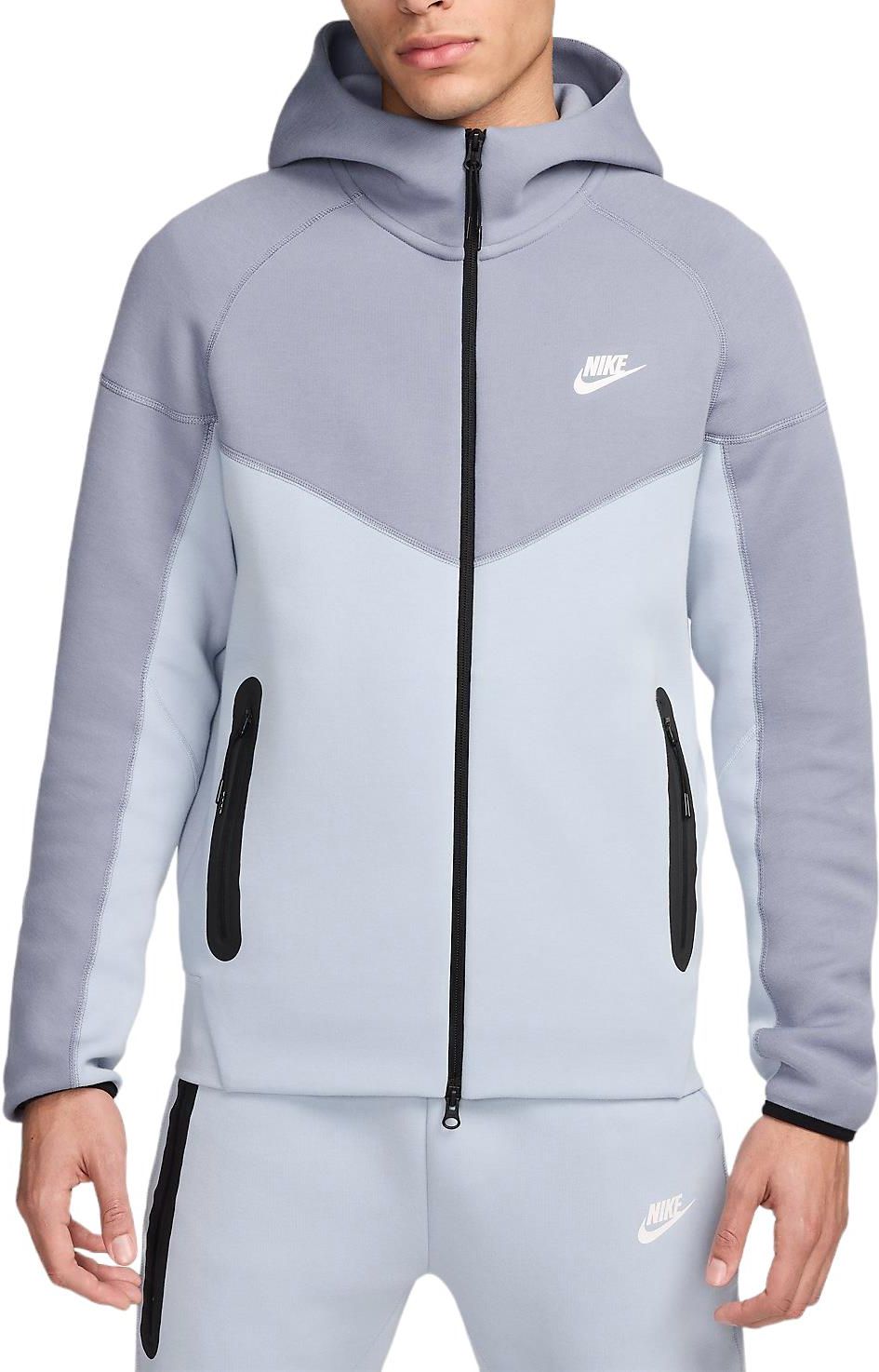 Bluza z kapturem Nike M NK TCH FLC FZ WR HOODIE fb7921-440 Rozmiar L ...
