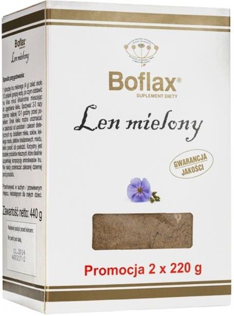 Len mielony Bioflax 2x220g - Opinie i ceny na Ceneo.pl