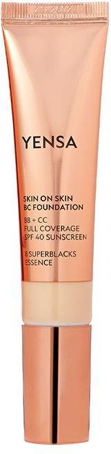 Yensa - Skin On Skin BC Foundation - BB+CC Kryjący podkład z SPF 40 ...
