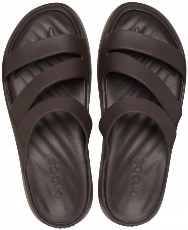 Damskie Lekkie Buty Klapki Crocs Getaway Strappy 209587 Sandal 38-39 ...