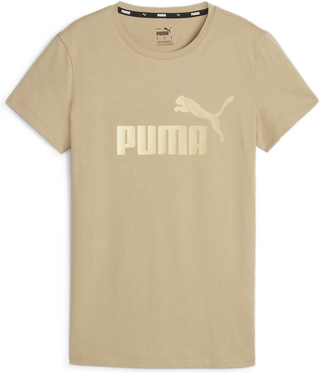 Koszulka damska Puma ESS+ METALLIC LOGO beżowa 84830383 - Ceny i opinie ...