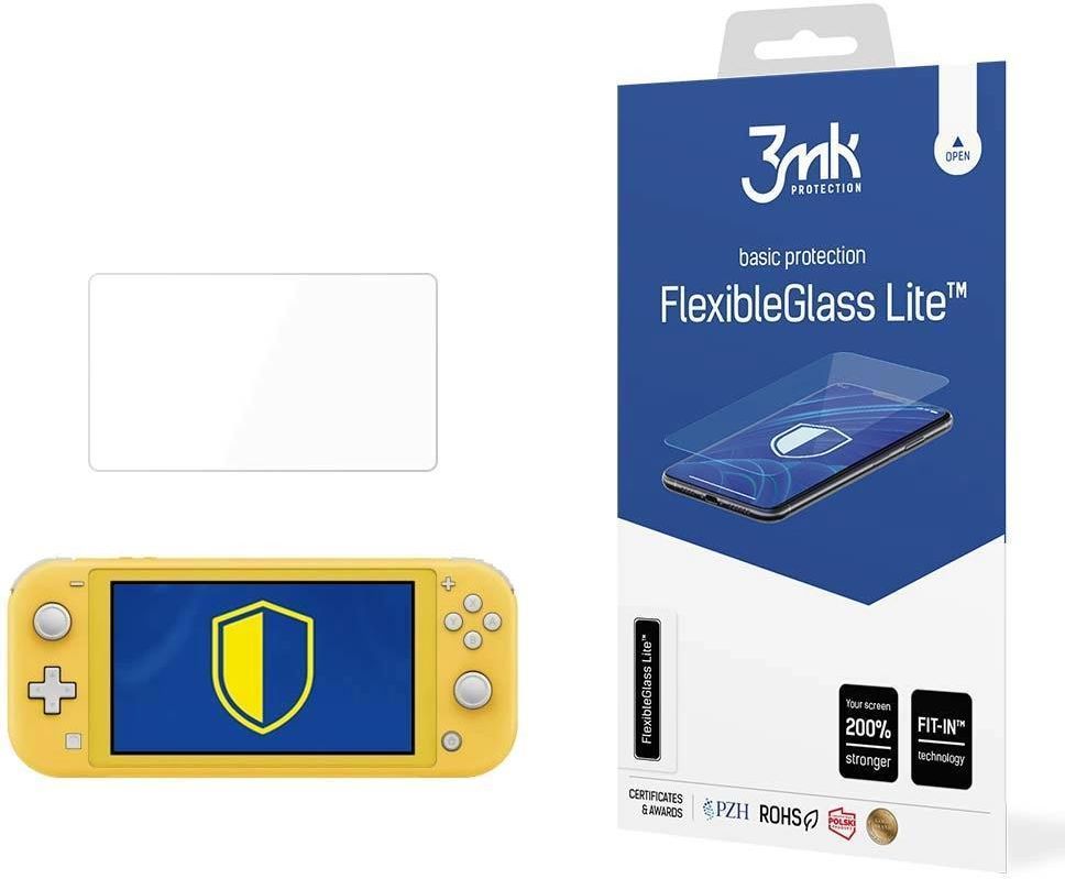 Szkło hybrydowe 3mk FlexibleGlass Lite na Nintendo Switch Lite 2019 - Opinie i ceny na Ceneo.pl