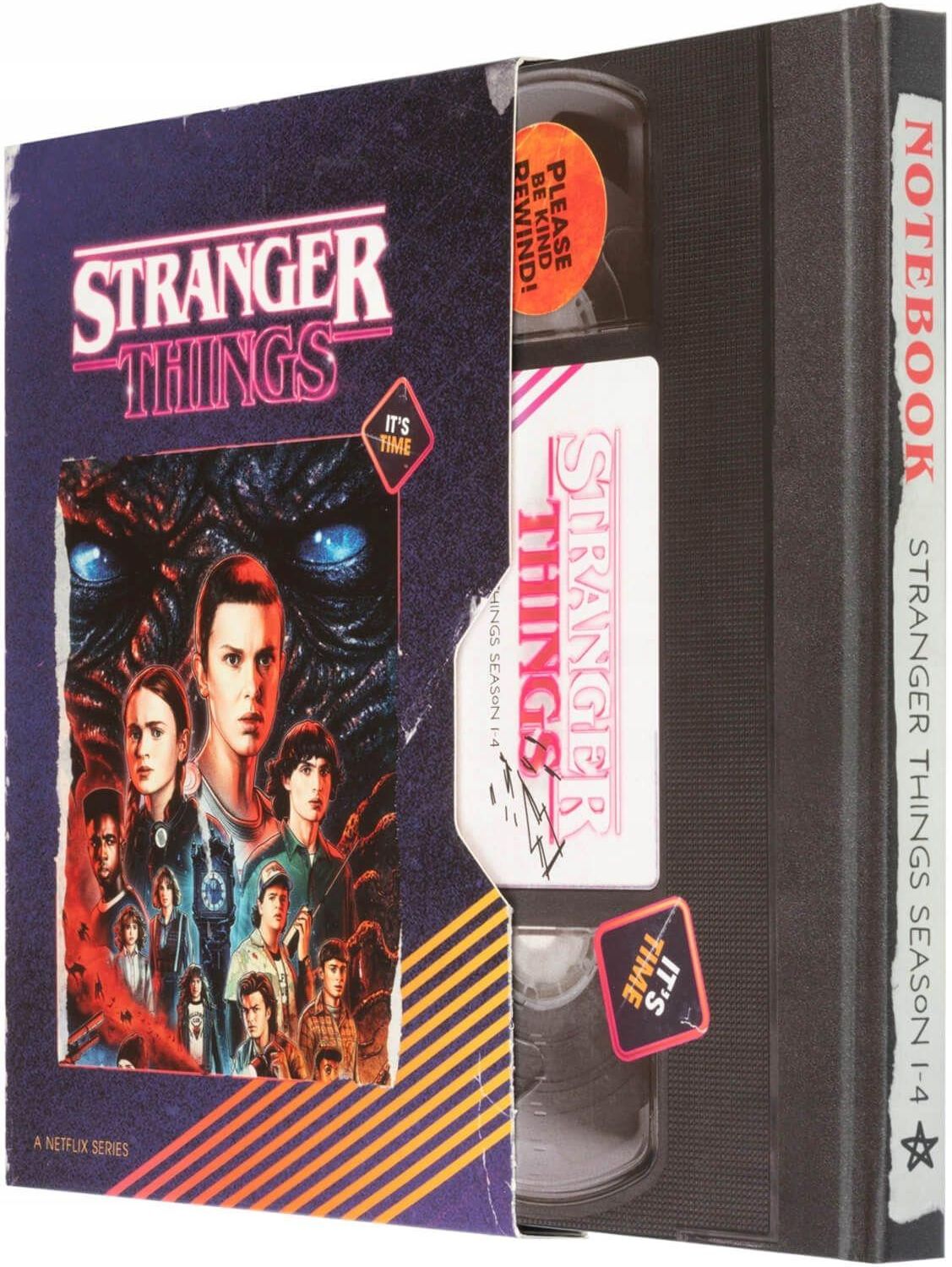 Grupoerik Notes Notatnik Stranger Things A5 Vhs 120K W Linie Zeszyty ...