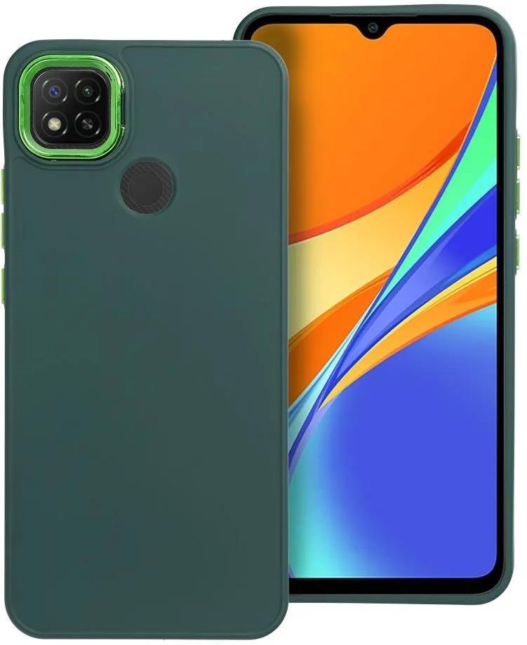 Futerał Frame Do Xiaomi Redmi 9C/9C Nfc Zielony 19739091 - Etui na ...