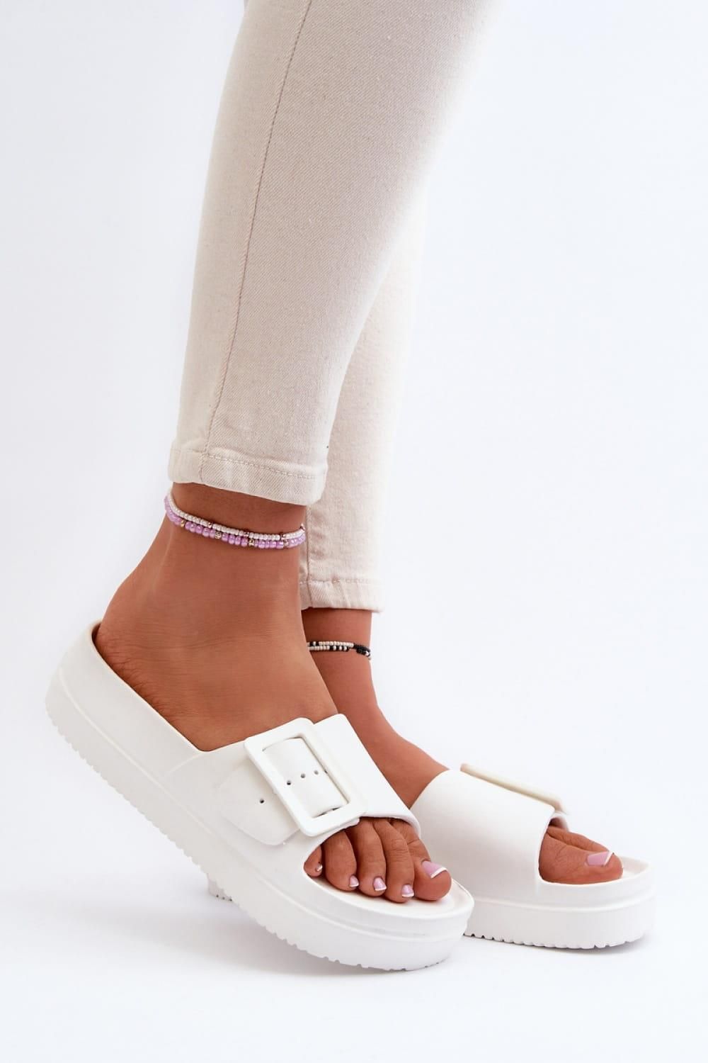 Sandał Klapki Model Big Star NN274A661 White - Step in style - Ceny i opinie - Ceneo.pl