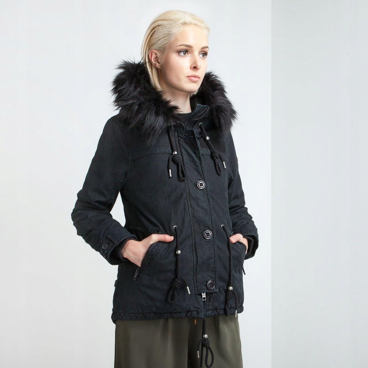 Khujo Kurtka Parka Z Kapturem Futerko Vintage Gke Xxj__s - Ceny i opinie - Ceneo.pl