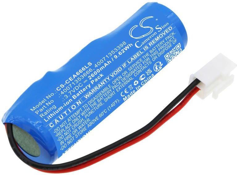 Cameron Sino Ceag Emergency Light/40071353666 2600Mah 9.62Wh Li-Ion 3 ...