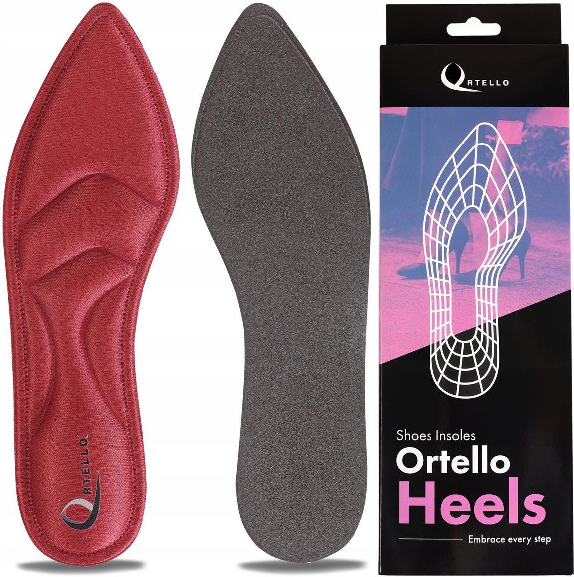 Ortello Wkładki Heels 7/38 25Cm - Ceny i opinie - Ceneo.pl