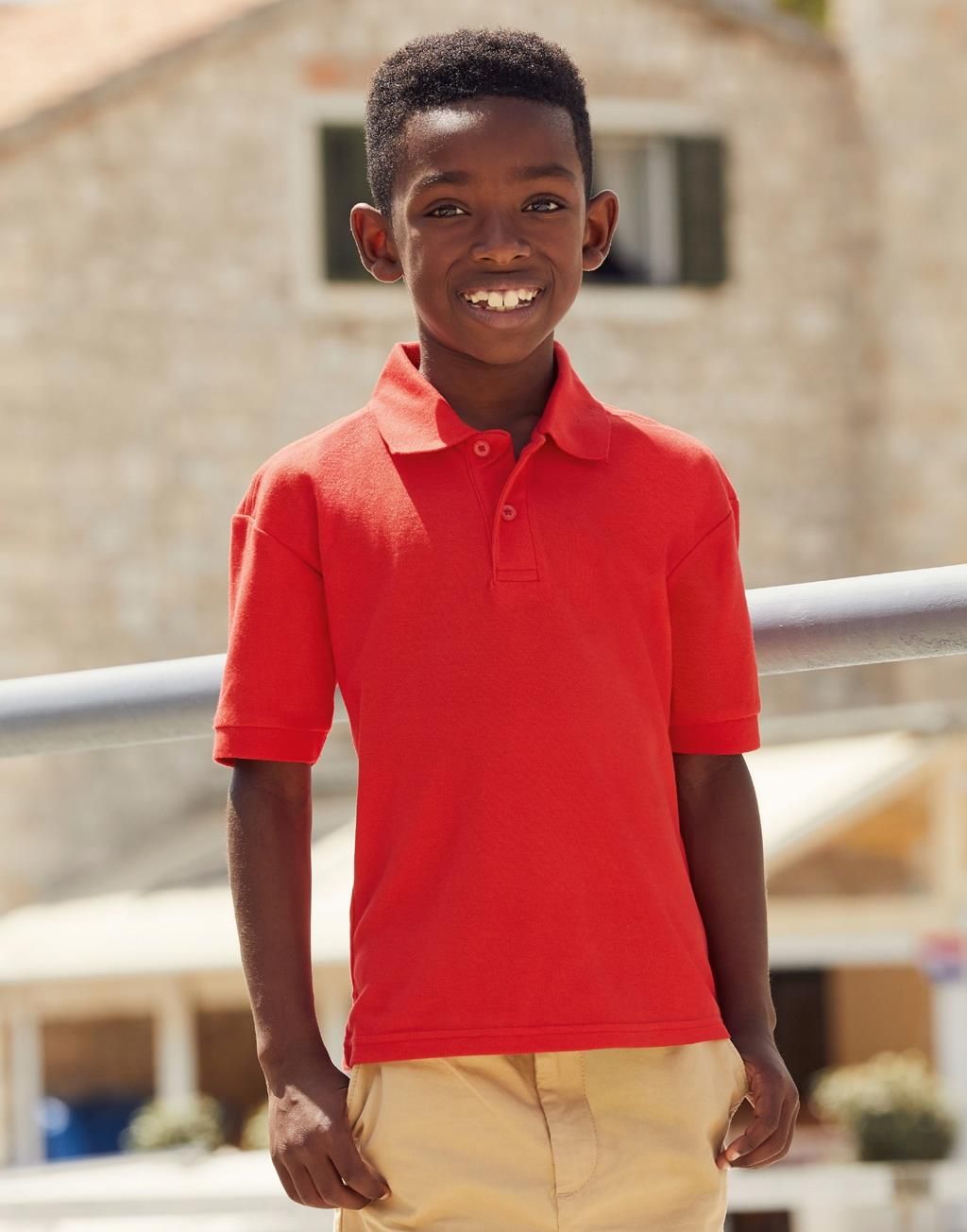 Dziecięca Koszulka Polo Fruit Of The Loom red 116 - Ceny i opinie ...