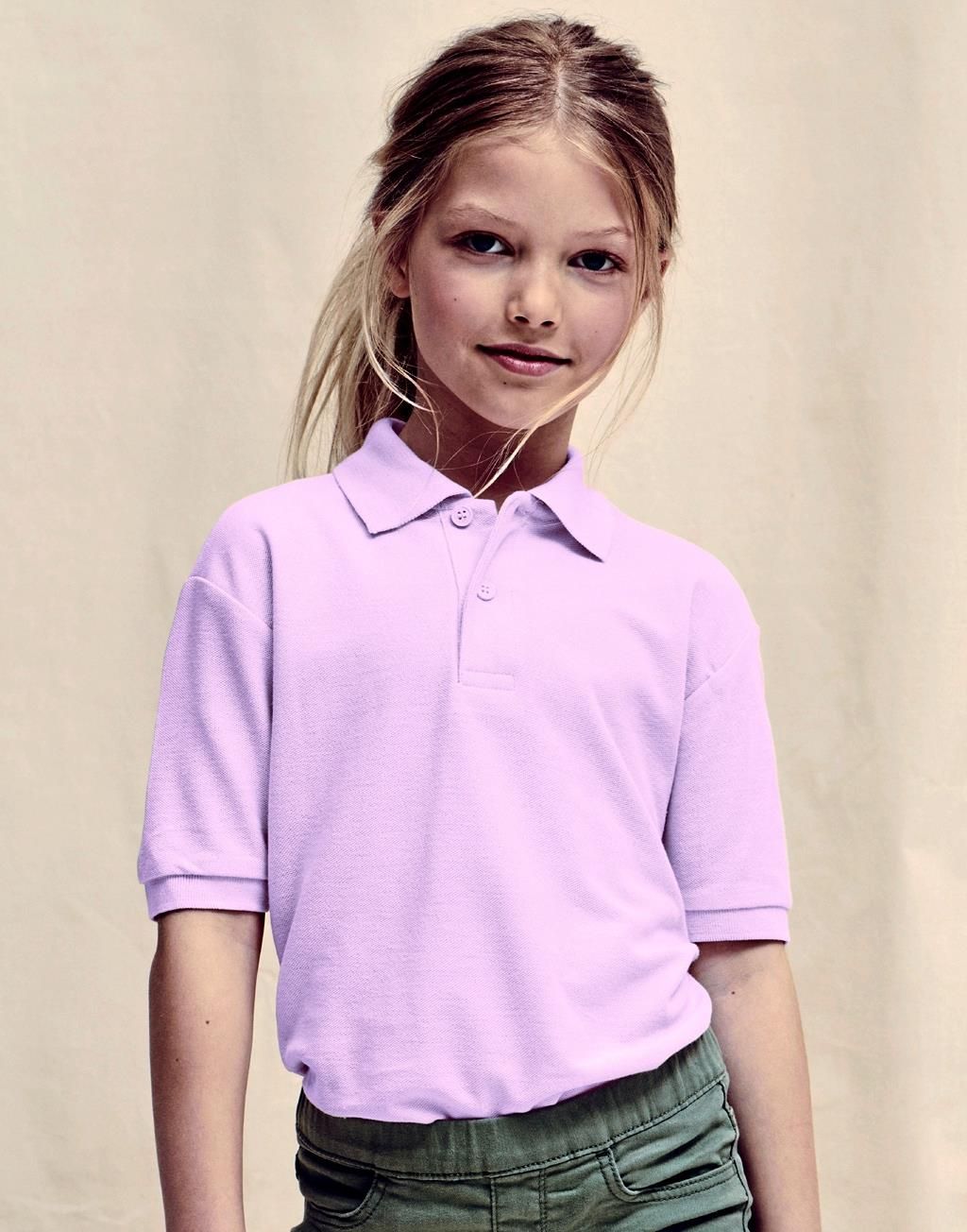 Dziecięca Koszulka Polo Fruit Of The Loom red 116 - Ceny i opinie ...