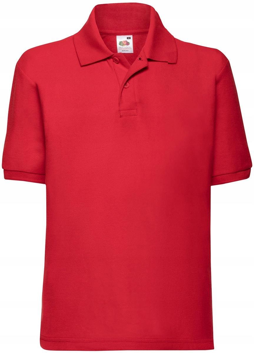 Dziecięca Koszulka Polo Fruit Of The Loom red 116 - Ceny i opinie ...