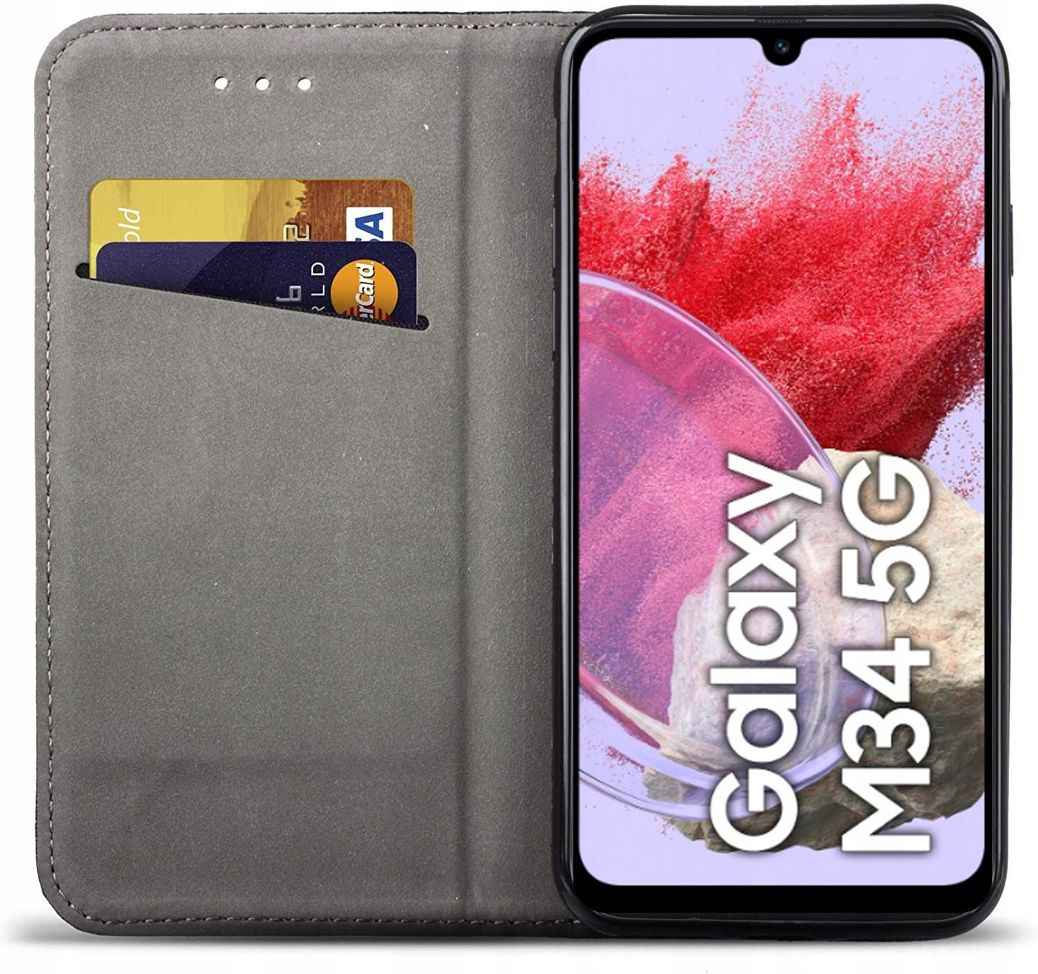 Etui Magnes Smart Case Szkło do Samsung Galaxy M34 5G - Etui na telefon ...