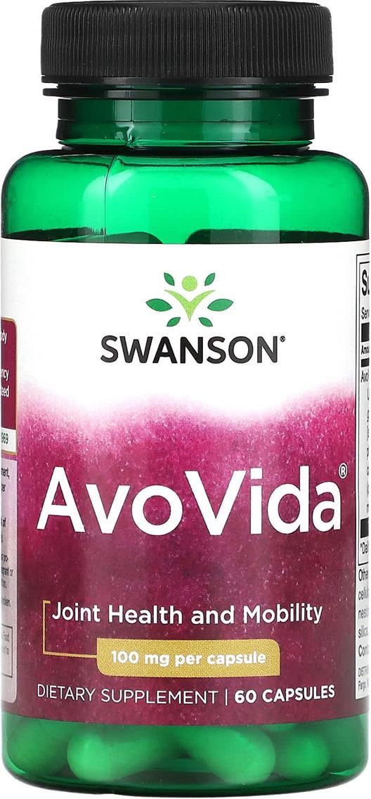 Swanson Avovida 100mg 60kaps. - Opinie i ceny na Ceneo.pl