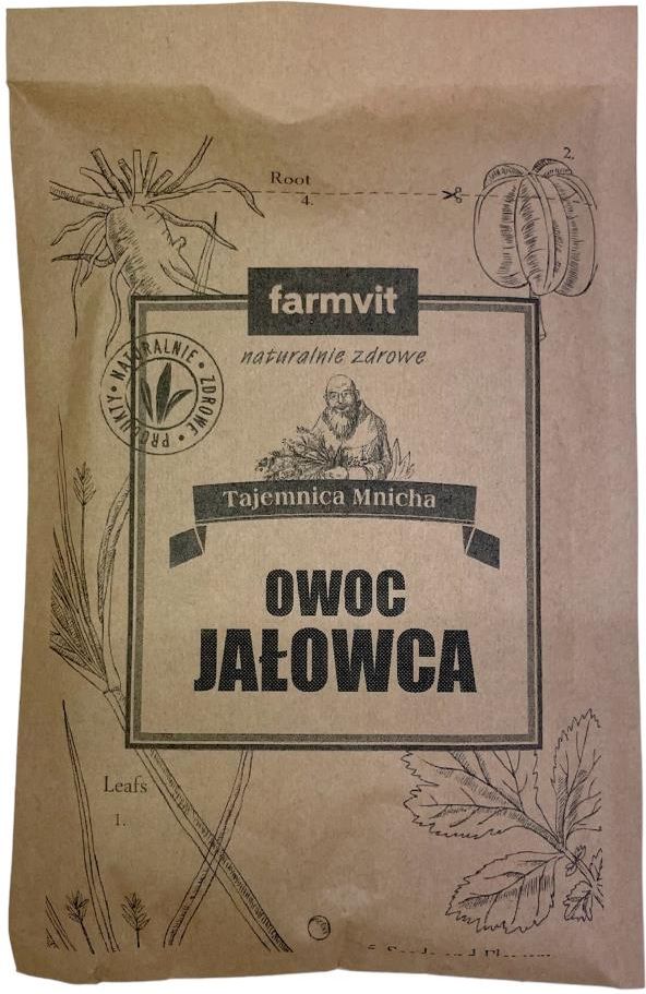 JAŁOWIEC OWOC 50G FARMVIT - Opinie i ceny na Ceneo.pl