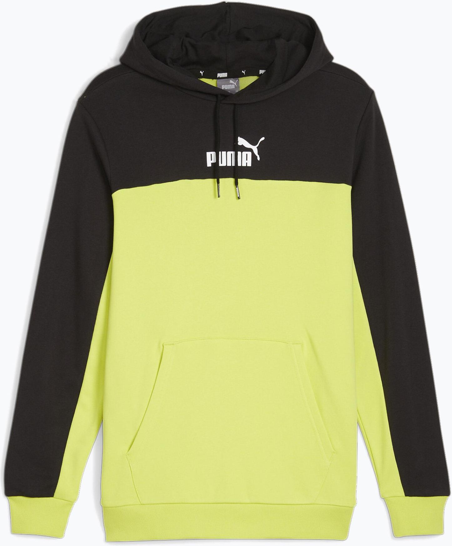 Puma Bluza Męska Ess+ Block Hoodie Tr Black Lime Sheen - Ceny i opinie ...