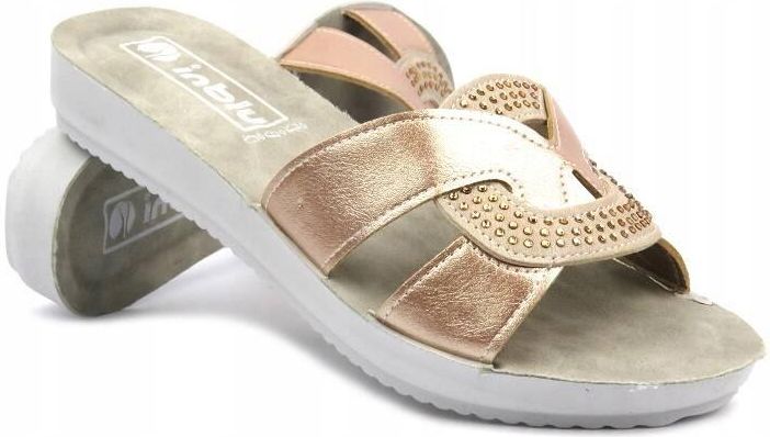 Klapki Damskie Inblu BM-62 Efektowne Miękkie Komfortowe - Ceny i opinie ...