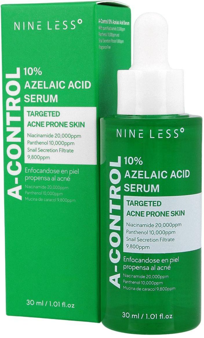 Nine Less A Control 10% Azelaic Acid Serum Serum Do Twarzy O Działaniu ...