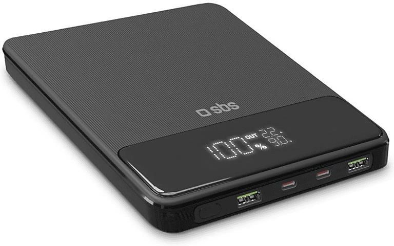 Powerbank Sbs Powerbank Power Lite Lcd 20000 Mah 100W Delivery Czarny ...