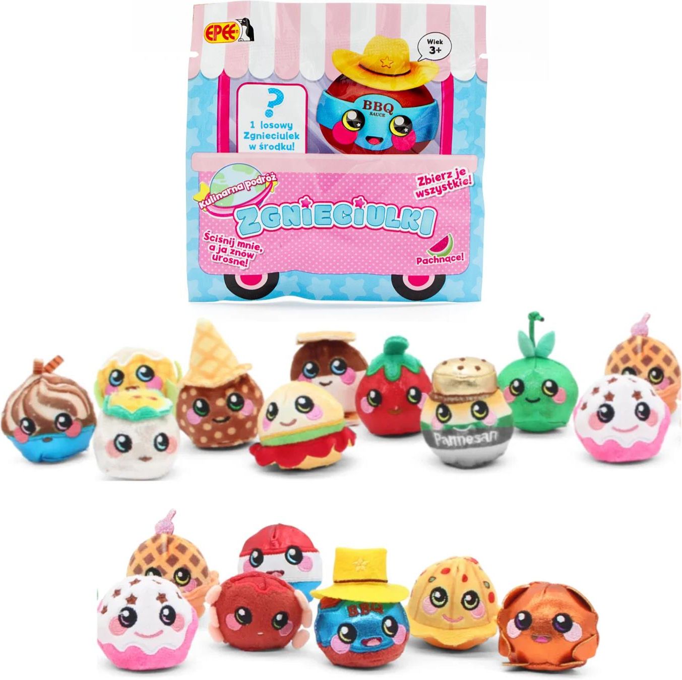 Epee Zgnieciulki Kulinarna Podróż Mini Maskotka Figurka - Ceny i opinie - Ceneo.pl