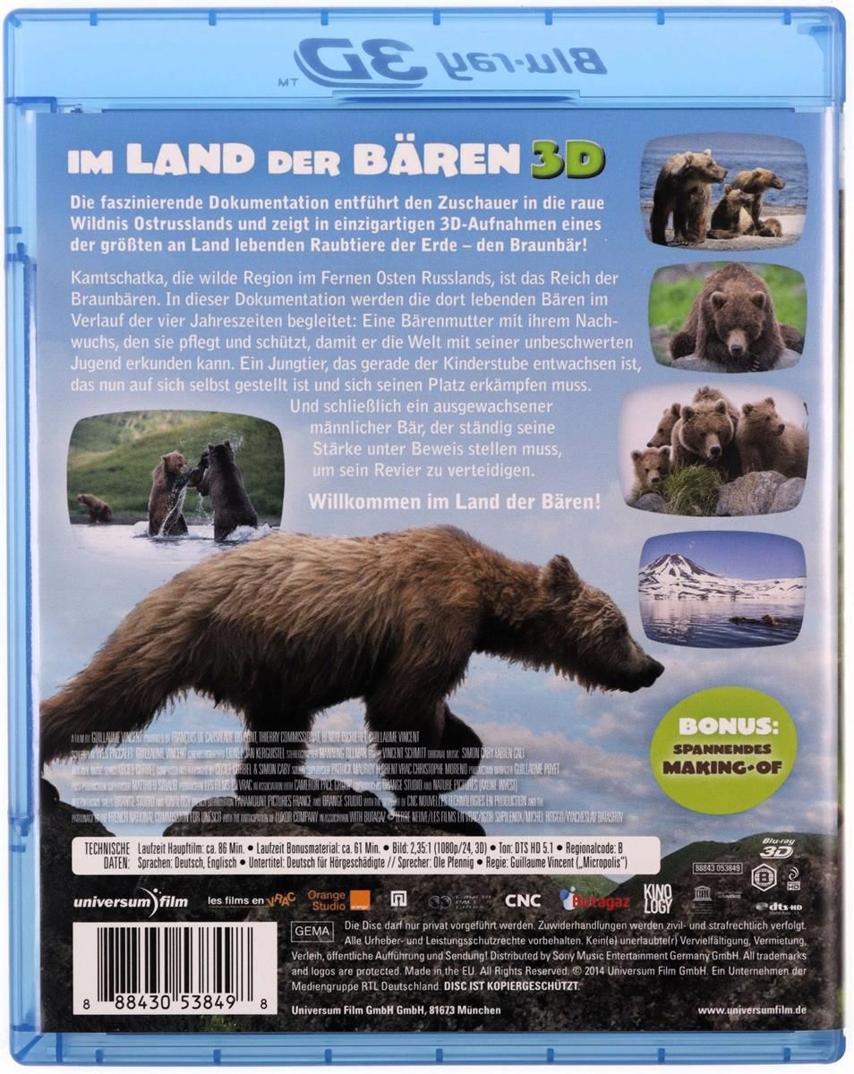 Film Blu-ray Land of the Bears (Blu-Ray 3D) - Ceny i opinie - Ceneo.pl