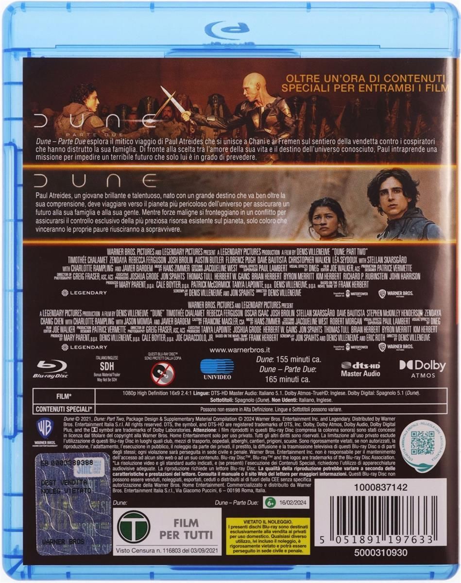 Film Blu-ray Dune: Part 1-2 (Diuna 1-2) (2xBlu-Ray) - Ceny i opinie ...