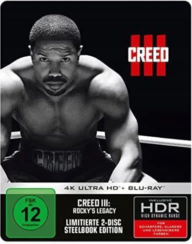 Film Blu-ray Creed III (steelbook) (Blu-Ray 4K)+(Blu-Ray) - Ceny i ...