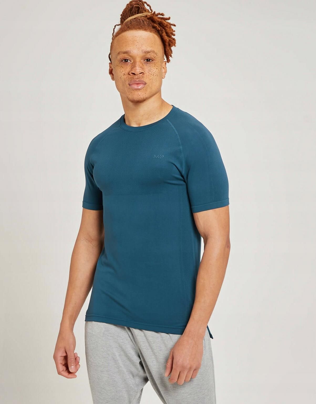 Myprotein Dopasowany Granatowy T-shirt Basic Logo P3I NH1__XXS - Ceny i ...