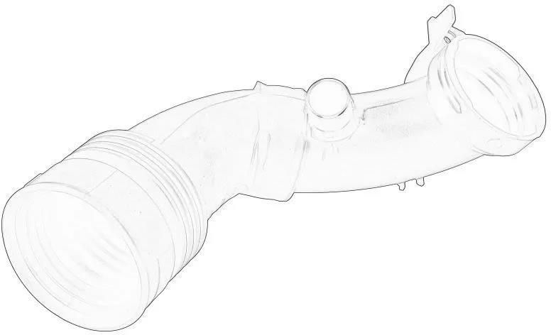 Peugeot Przewód Łączący Filtra Powietrza 1434G3 - opinie i ceny na Ceneo.pl