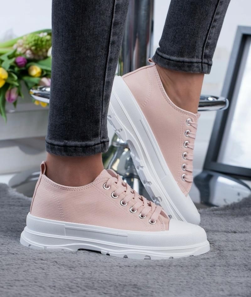 Supermode Różowe Niskie Trampki Platforma 38 - Ceny i opinie - Ceneo.pl