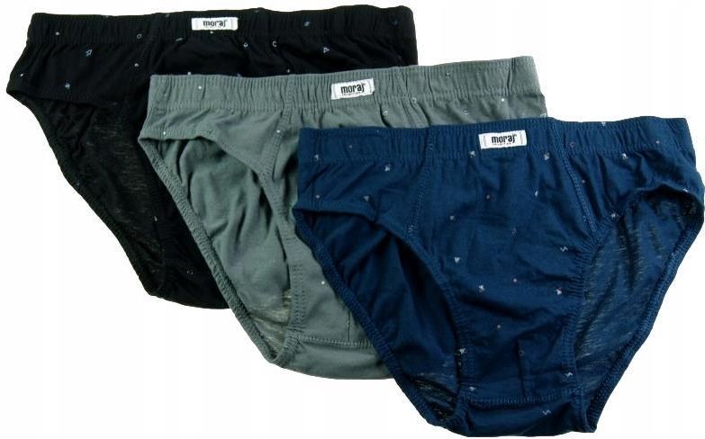 Slipy męskie Bawełniane Moraj majtki męskie rozmiar 6XL opakowanie 3 ...