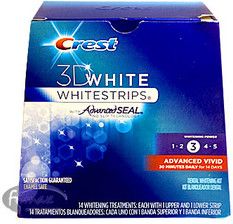 Crest 3D White Whitestrips Advanced Vivid 14 sztuki - Opinie i ceny na ...