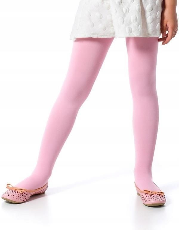Różowe gładkie rajstopy rajtuzy 40 Den kryjące 104/110 - Ceny i opinie ...