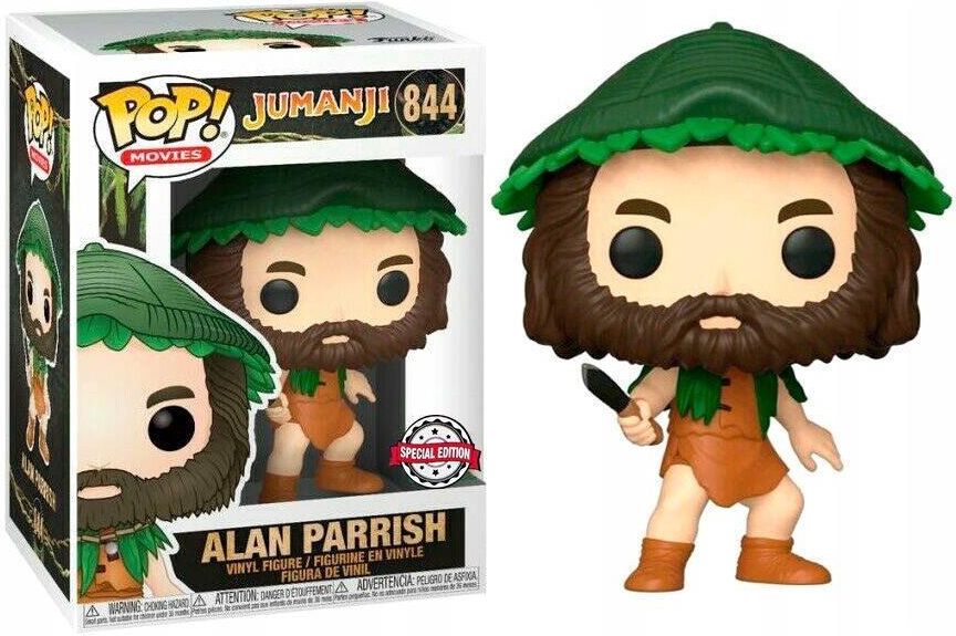 Funko Pop! Jumanji Alan Parrish 844 Figurka Se - Ceny i opinie - Ceneo.pl