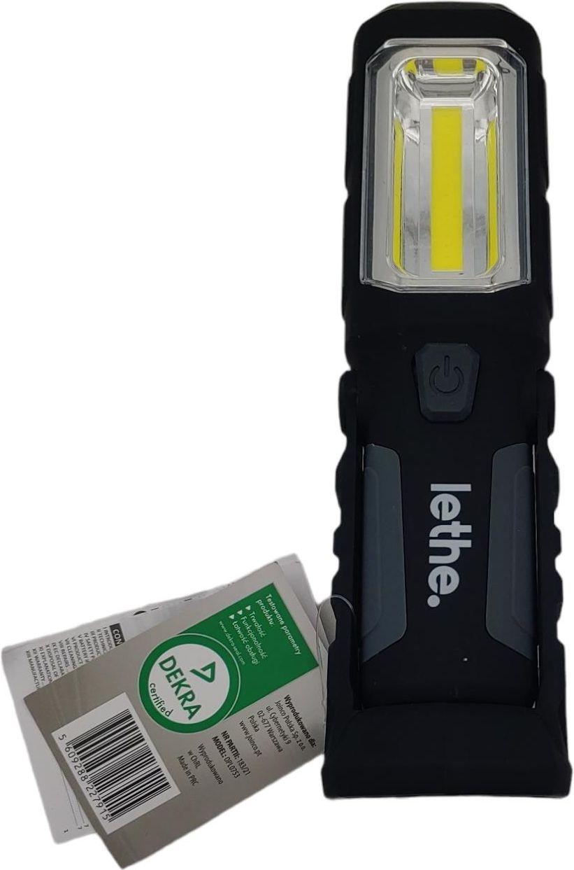 Latarka Lethe Works Latarka Warsztatowa Led 3W 360 St Szara - Ceny i ...