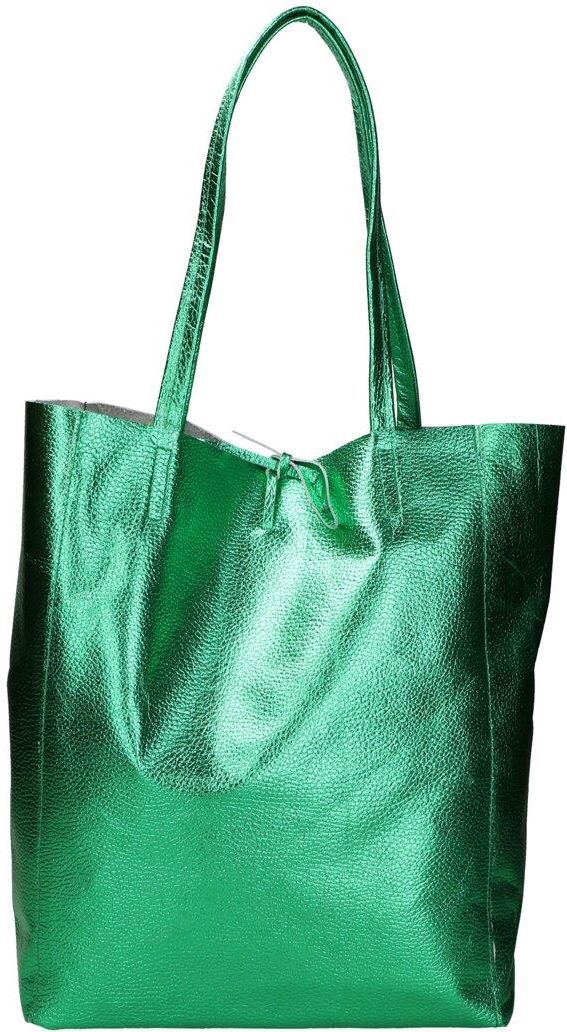 Torebka na pasku marki Viola Castellani model 5921 kolor Zielony ...