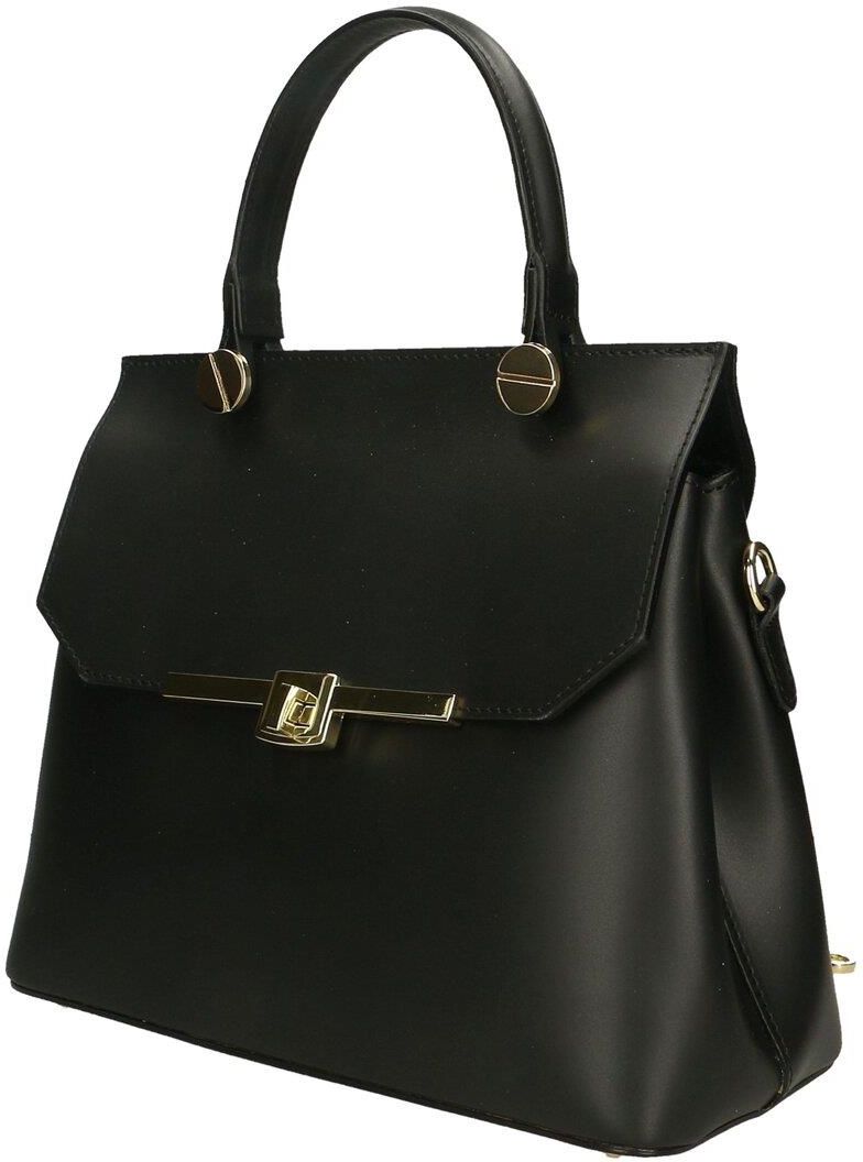 Torebka marki Viola Castellani model 7708 kolor Czarny. Torebki damski ...