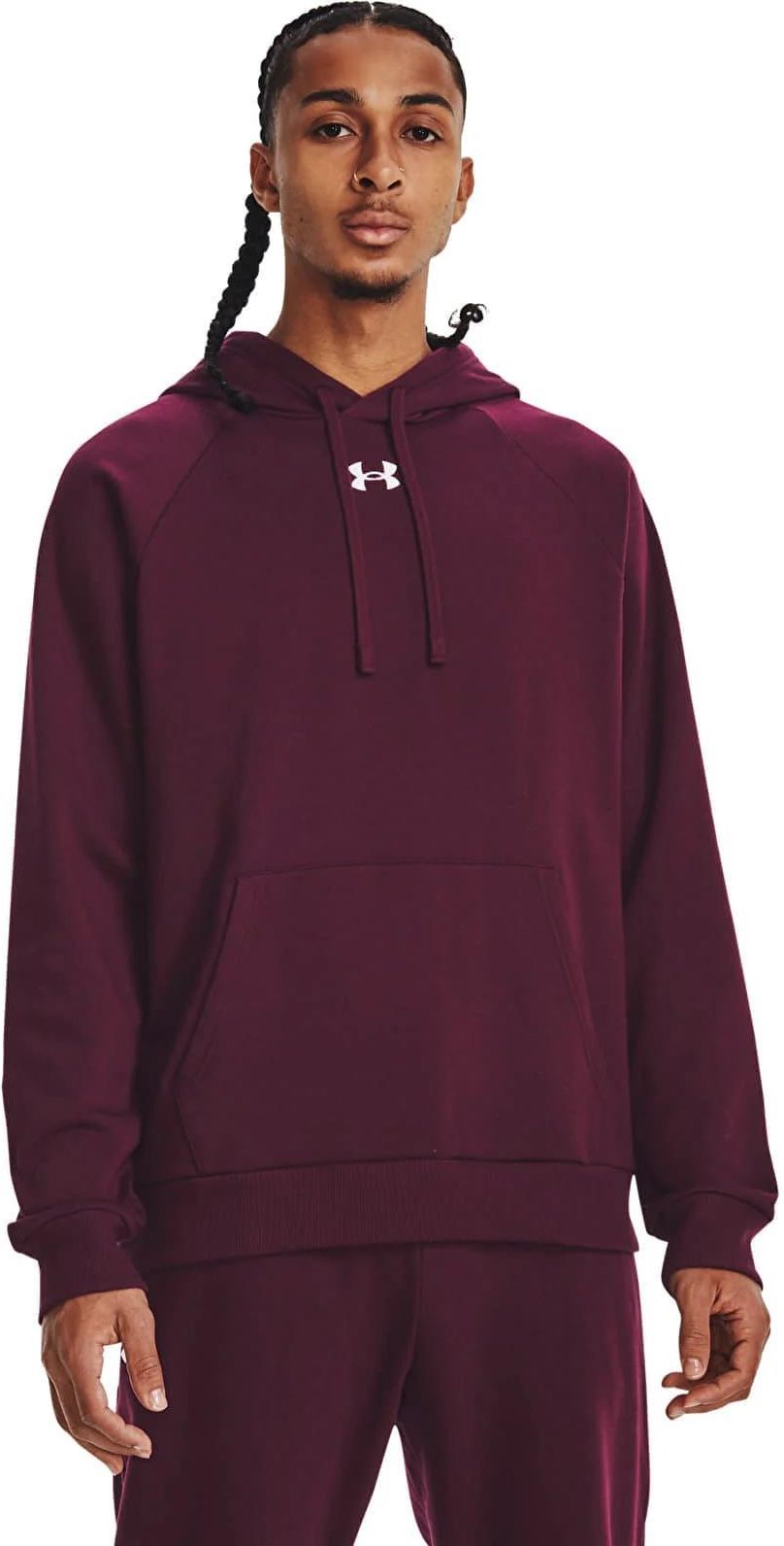 Under Armour Rival Fleece Hoodie Dark Maroon - Ceny i opinie - Ceneo.pl