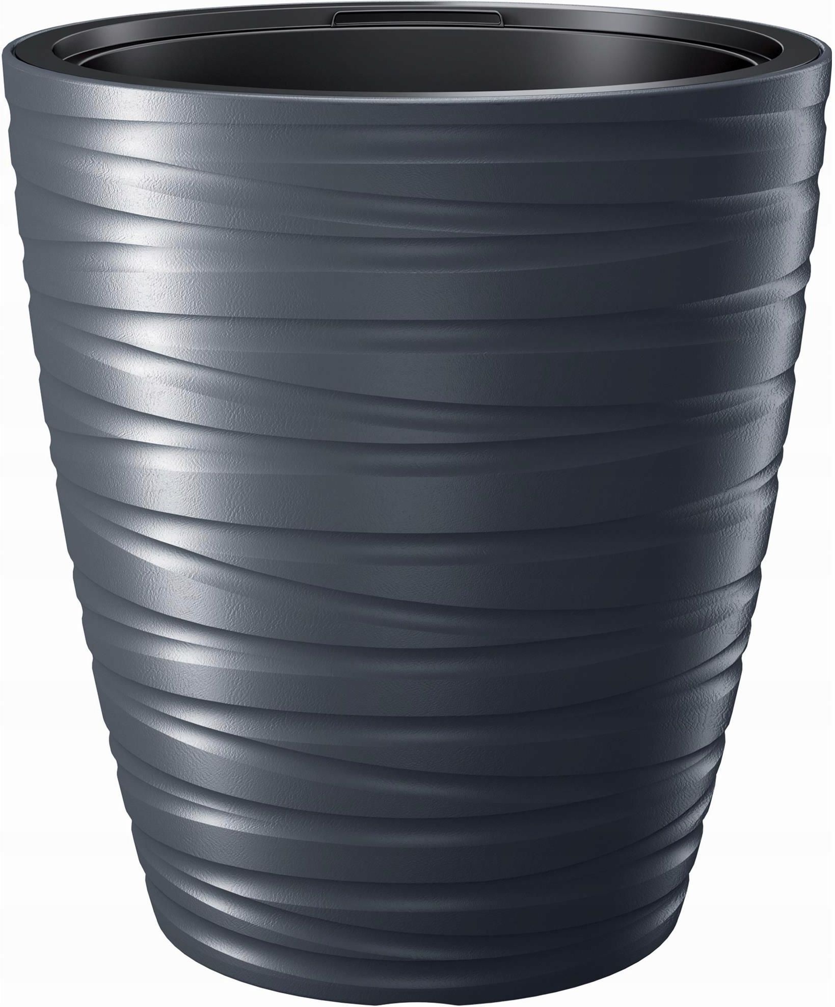Prosperplast Doniczka Z Wkładem Maze 30Xh33cm Antracytowy 148406 - Ceny ...