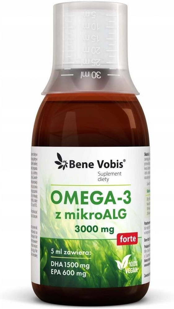 Bene Vobis Omega-3 z Alg Forte DHA1500/EPA 600mg 100ml - Ceny i opinie ...