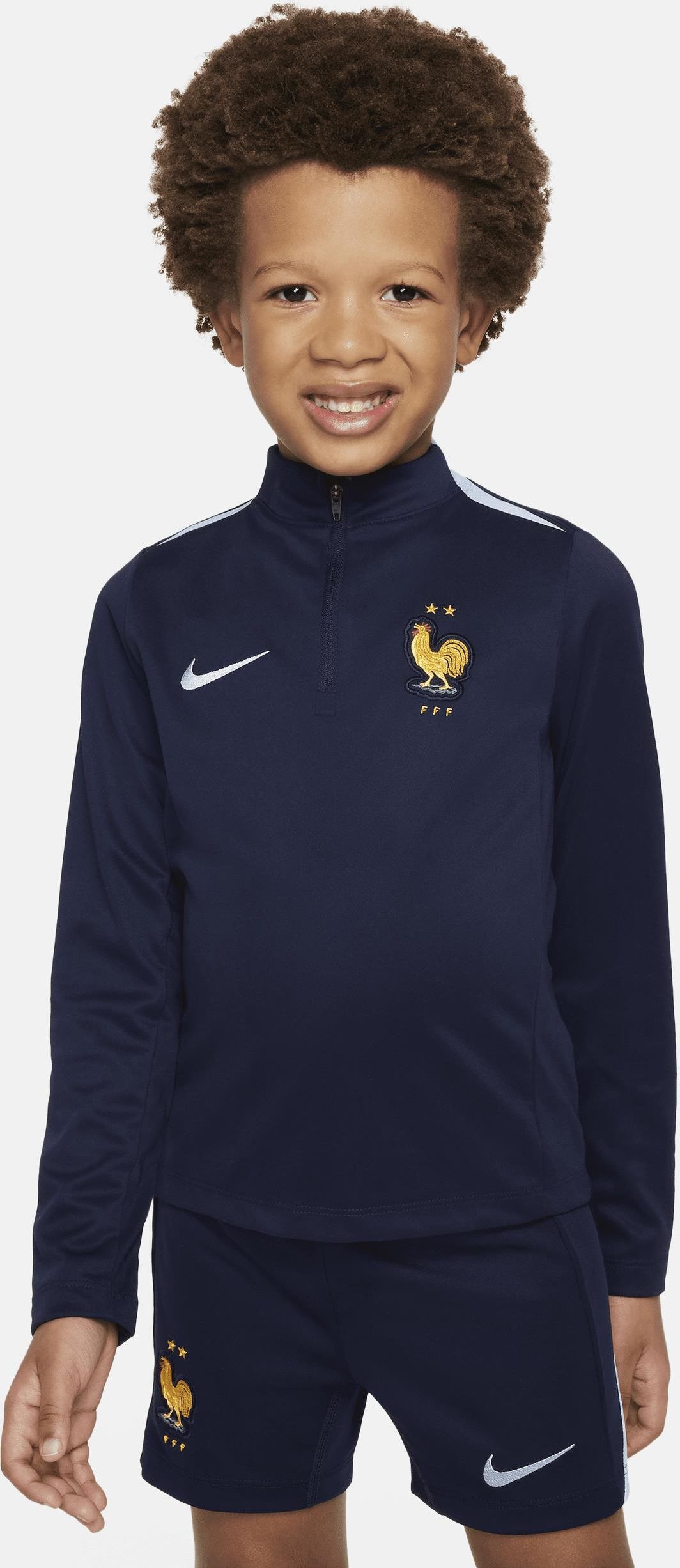 Treningowa koszulka piłkarska dla małych dzieci Nike Dri-FIT FFF ...