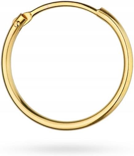Marko Złoty Klasyczny Kolczyk Damski Pr. 585 Ring Kółko Kółeczko 17,5Mm 14K - Ceny i opinie ...