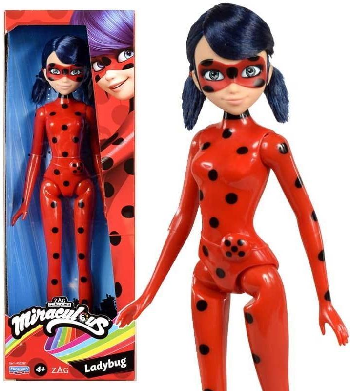 Lalka Miraculous Lalka Kot Ladybug Biedronka 28Cm - Ceny i opinie ...