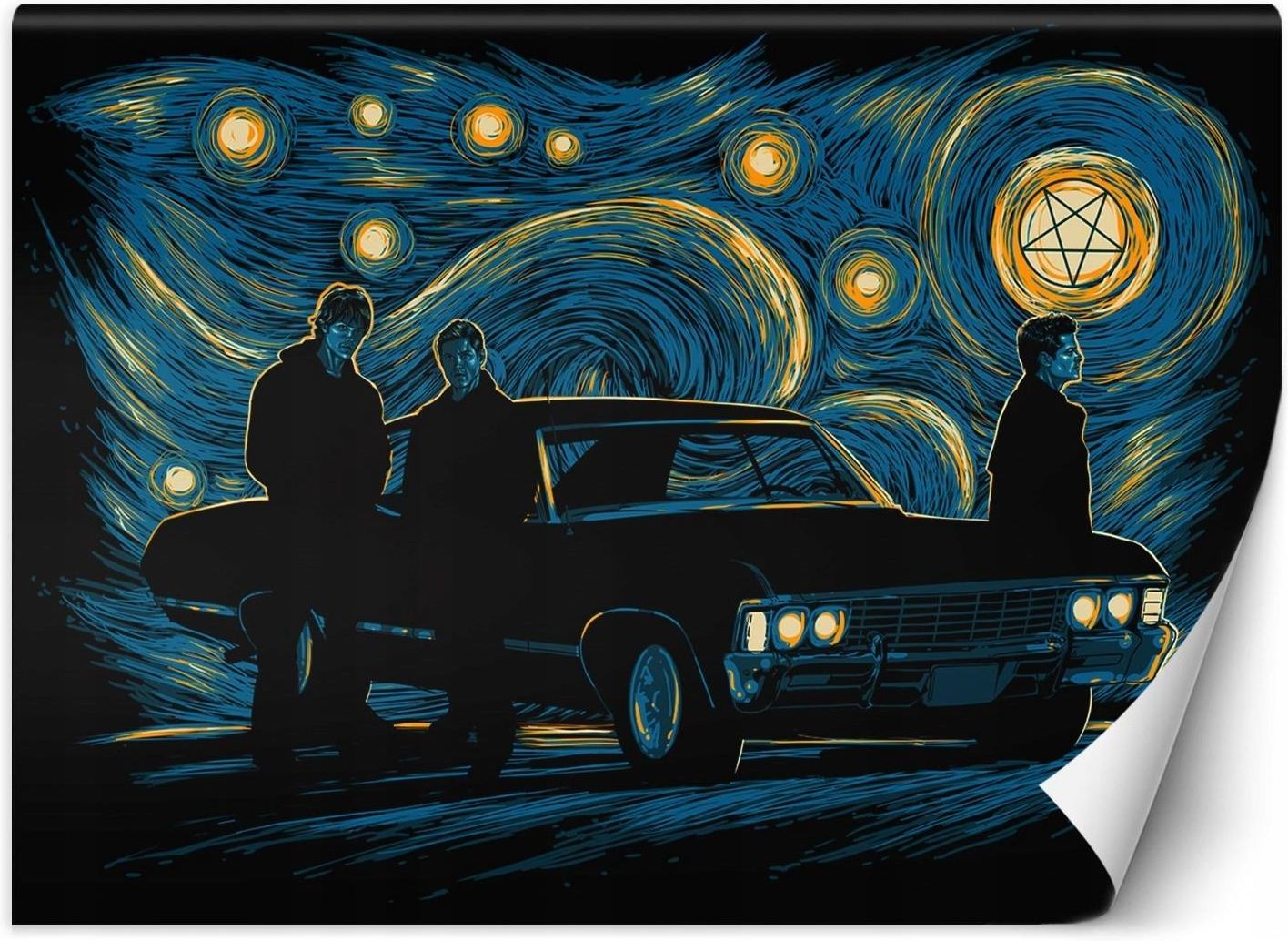 Feeby Fototapeta Trzech Mężczyzn Przy Aucie 100x70 - Opinie i ceny na ...