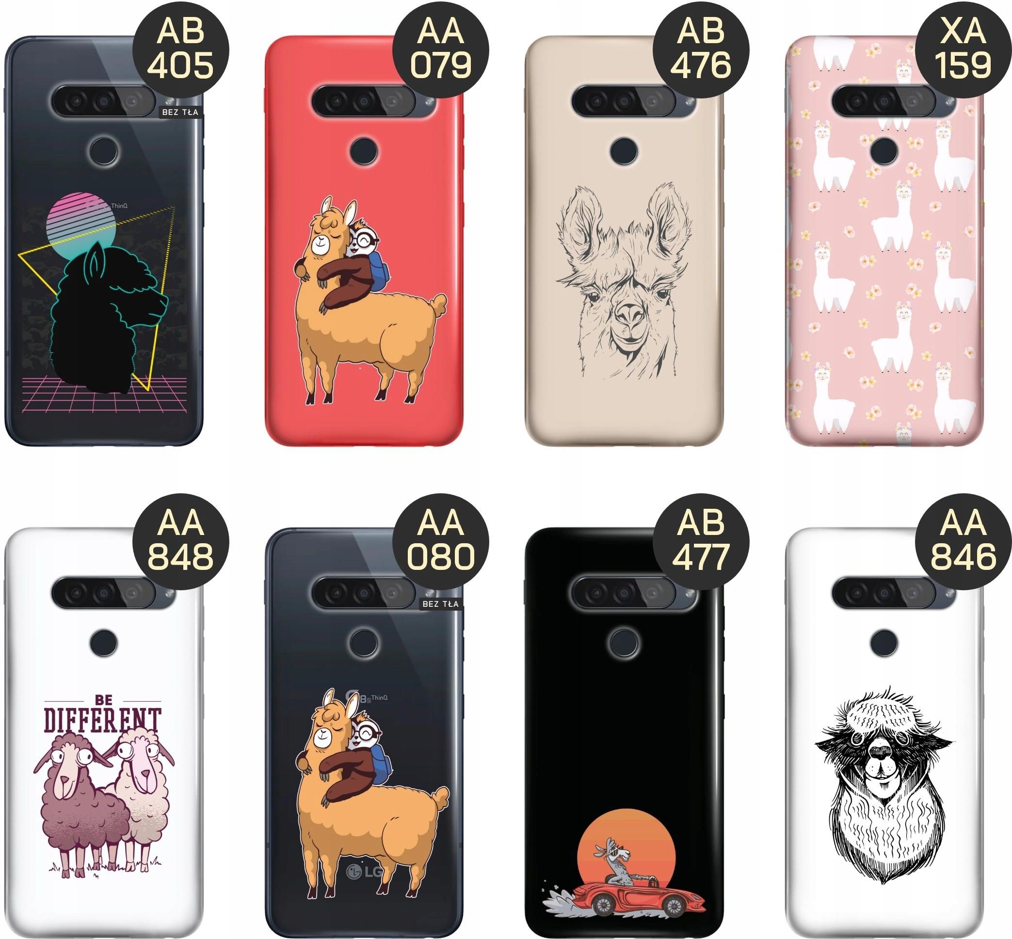 Etui Do Lg G8S G8S Thinq Lama Alpaka Andy Obudowa Pokrowiec Case - Etui ...