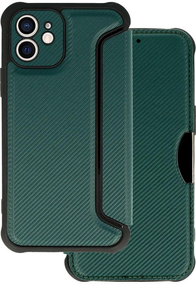 Kabura Razor Carbon Book Do Iphone 12 Ciemnozielona - Etui na telefon ...