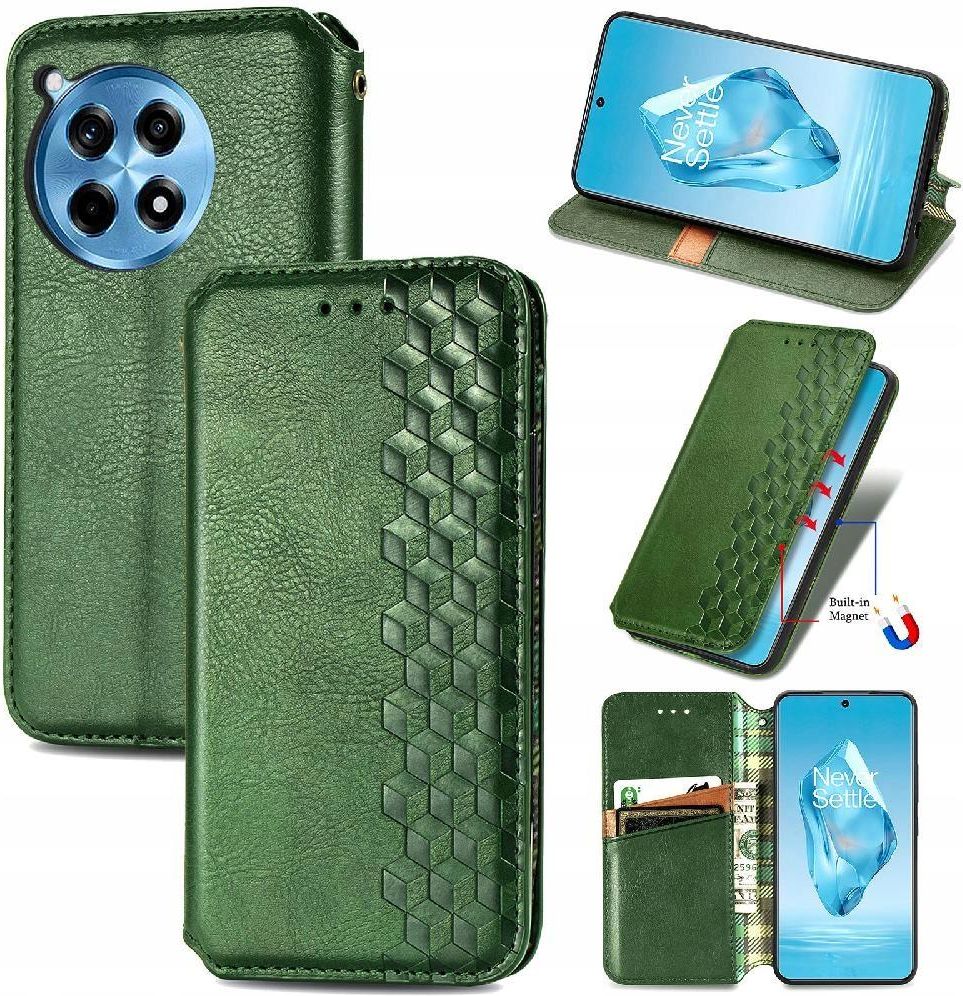 Etui Dla Oneplus 12R Funkcja Portfela Skórzane Etui Osłona Z Klapką ...