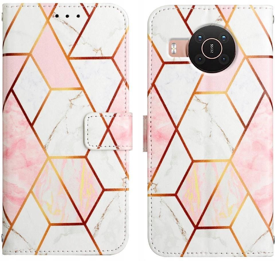 Etui Dla Nokia X20 X10 Pu Leather Kickstand Wallet Marble Pattern ...